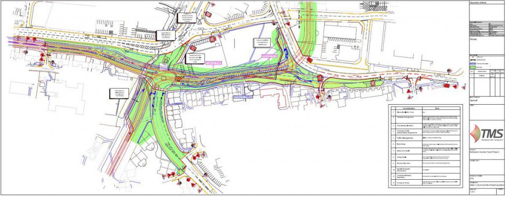 Office Building Parking Lot Design; Office Complex Entrance and Exit ...